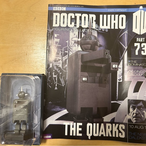 Toys | Doctor Who The Quarks Eaglemoss Figure With Magazine | Poshmark